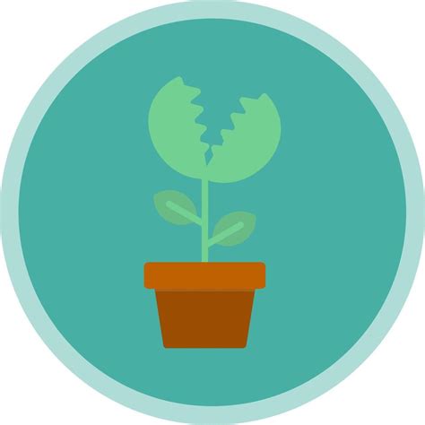 Venus Flytrap Flat Multi Circle Icon 44208544 Vector Art At Vecteezy