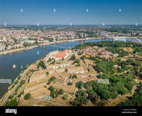 Aerial View Of Petrovaradin Novi Sad Fortress From The Austria Turkish