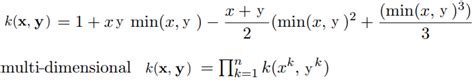 Núcleo Kernel De Las Svm