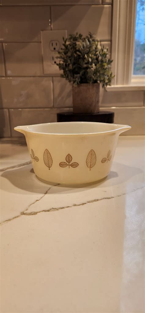 Vintage Pyrex 473 Cinderella Buffet Twin Round Casserole Etsy