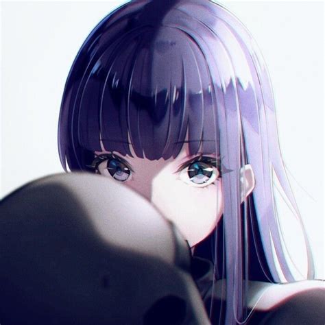 Pin De 村雨 鶯 En 藍青水紫髪 女の子 Fotos De Perfil Arte De Animación
