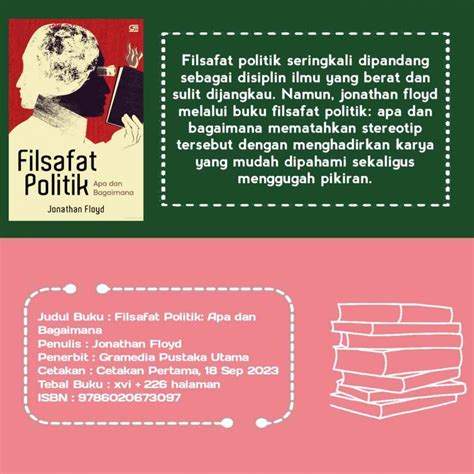 Filsafat Politik Mengubah Dunia Lewat Gagasan Kritis Ala Jonathan Floyd Halaman 1
