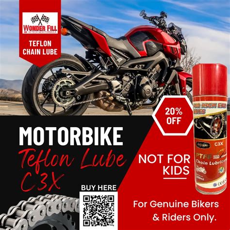 Teflon 3cx Strong Molecular Coat Chain Lube 500 Ml For Chains At Rs 169piece In New Delhi