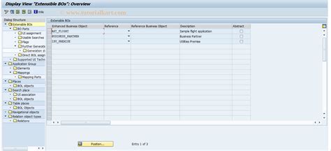AXTREG SAP Tcode Extensibility Registry
