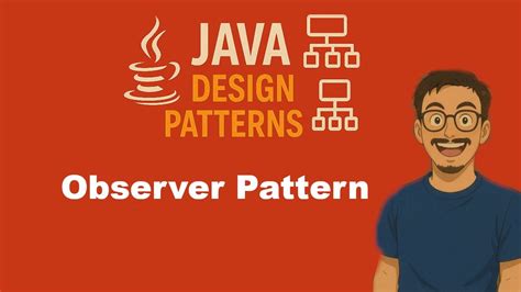 Java Design Patterns Observer Pattern Youtube