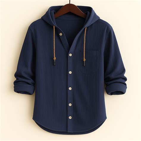 Freddie Luxury Cotton Hooded Shirt Moore Oakland