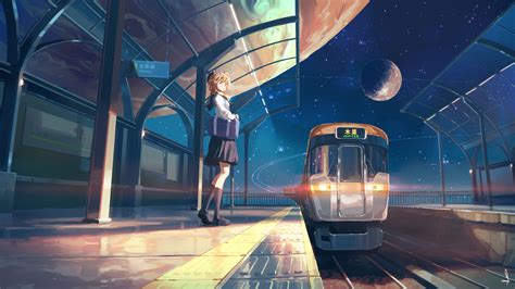 Anime Subway Station