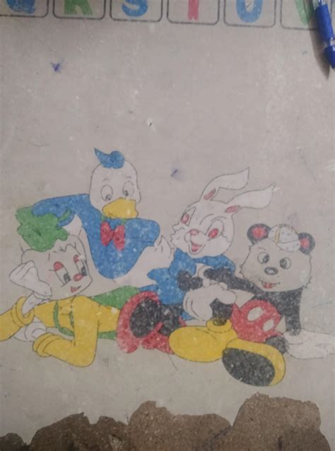 Blursed Mickey Mouse Scrolller