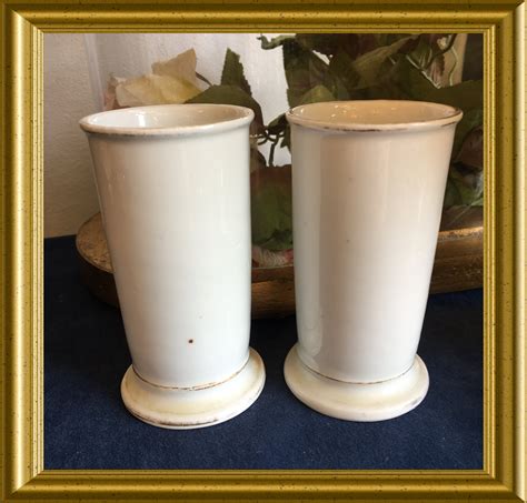 Two Antique Small Porcelain Vases