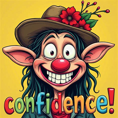 Self Confidence Cartoon Stock Illustrations 3237 Self Confidence