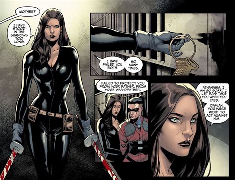 Pin By Emrys I On Dcyoung Justice Talia Al Ghul Dc Comics Batman Comics