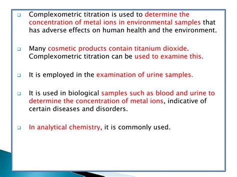 Compexometric Titrationchelatorphy Titrationchelating Titration Pptx