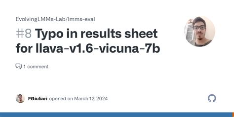 typo in results sheet for llava v1 6 vicuna 7b · issue 8