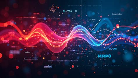 Midjourney Prompt Vibrant Abstract Mathematics Backgroun