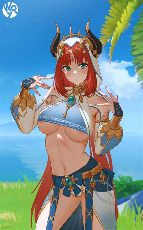 Nilou Genshin Impact Drawn By Wqy Danbooru