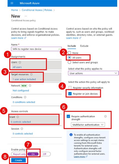 Conditional Access User Action Register Or Join Device Require Mfa