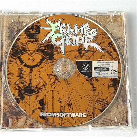 Frame Gride Regandspin Card Tbe Sega Dreamcast Japan From Software Mecha Fighting