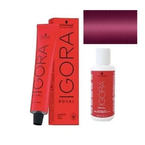 Igora Royal 9 98 Rojo Violeta 60 Ml Igora