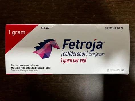 Fetroja Cefiderocol Injection At ₹ 350000box Of 10 Vials Andheri