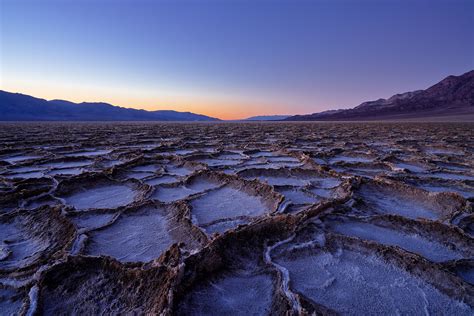 Sunset At Badwater Basin Death Valley California Flickr