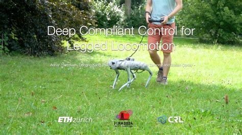 How Deep Compliant Control Helps Four Legged Robots Move Department