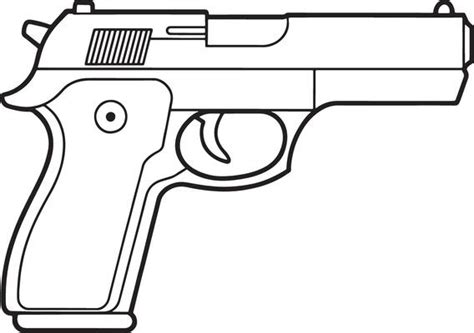 Gun Template Vector Art Icons And Graphics For Free Download