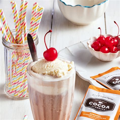Iced Cocoa Float Cocoa Classics® Cocoa Mix