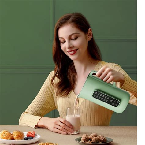 500w With Filter Soy Beans 600ml Cooker Etl Milk Maker Bean Heated Blender China Blender And