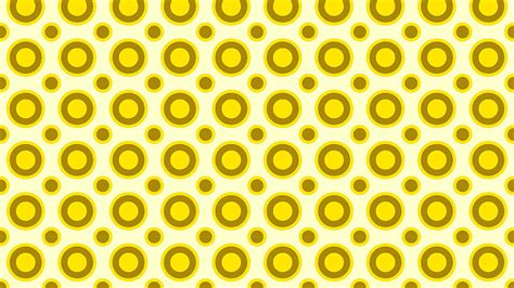 Yellow Seamless Circle Pattern Vector Eps Ai Uidownload