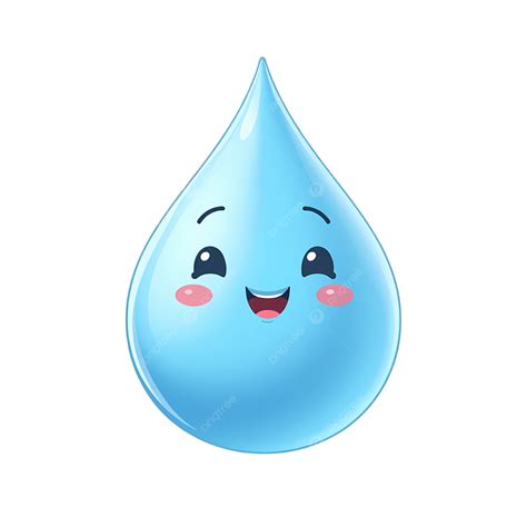 Cute Expression Of A Drop Of Water Water Clipart Drop Clipart A Drop