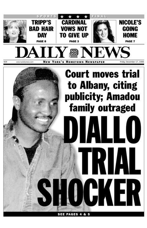 A Look Back At The Fatal Shooting Of Amadou Diallo New York Daily News