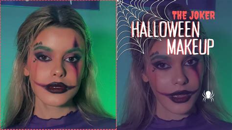 The Joker Makeup Tutorial 🃏 Easy Halloween Makeup 2022 Chit Chat