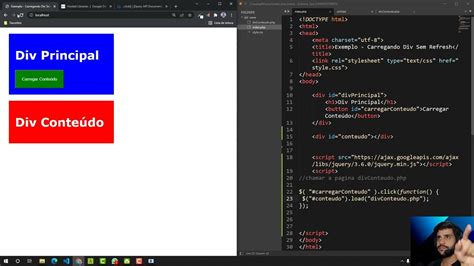 Atualizar Div Sem Refresh Na Página Youtube