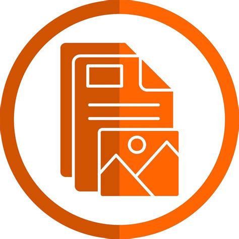 Image Glyph Orange Circle Icon 41674481 Vector Art At Vecteezy