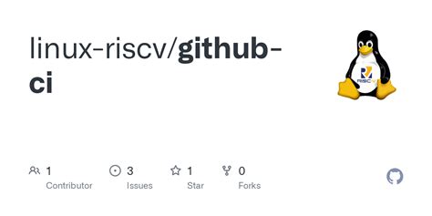 Github Linux Riscvgithub Ci