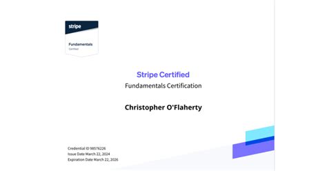 Christopher Oflaherty On Linkedin Fundamentals Certification