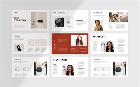 Brand Strategy Presentation Template Layout Templatemonster