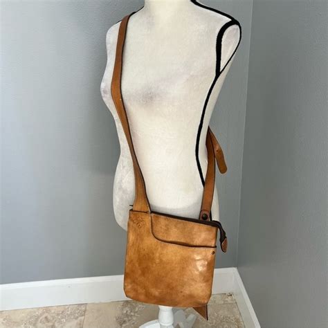 Patricia Nash Bags Patricia Nash Tan Leather Crossbody Bag With