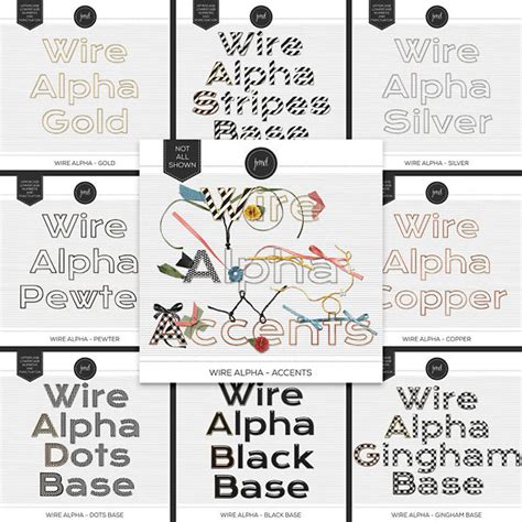 Wire Alpha Bundle Digital Art