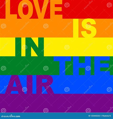 Rainbow Gay Pride Flag Symbol Of Sexual Minorities You Is In This Air