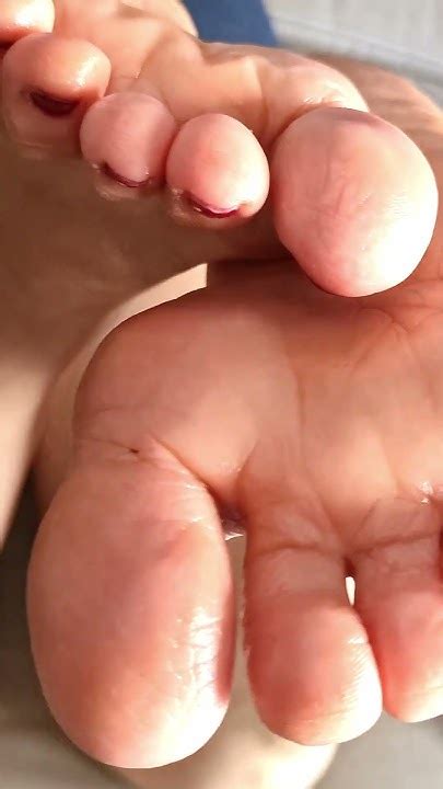 Oiled Feet On The Couch 👣 Soles Close Ups Feet Youtube