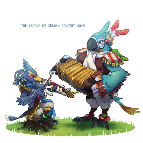 Revali And Kass The Legend Of Zelda And 1 More Drawn By Ukata Danbooru