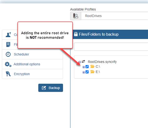 why is adding a root folder not a good idea