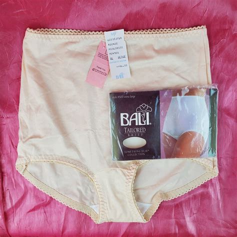 1980s Bali Panties Satin Brief Shaper Something Else … Gem