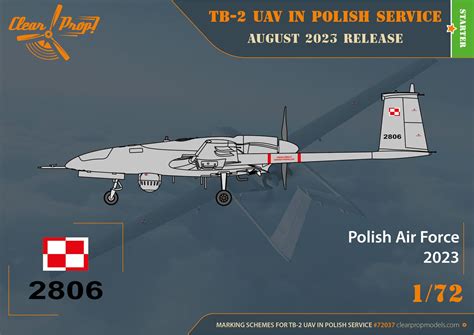 Clear Prop Cp72037 Tb2 Uav In Polish Service Starter Kit 172