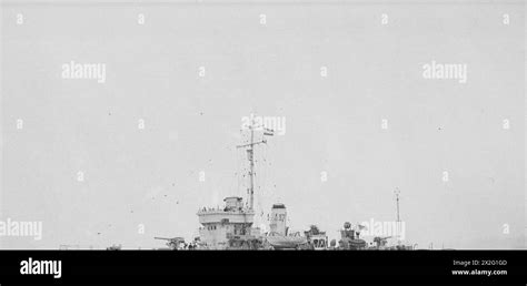 Hms Fowey Was A British Shoreham Class Sloop Of The Royal Navy Operational In Liverpool On 7