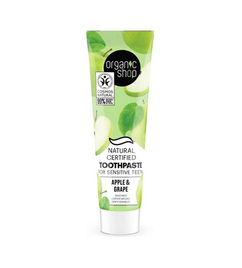 Organic Shop Cavity Protection Toothpaste New Earth