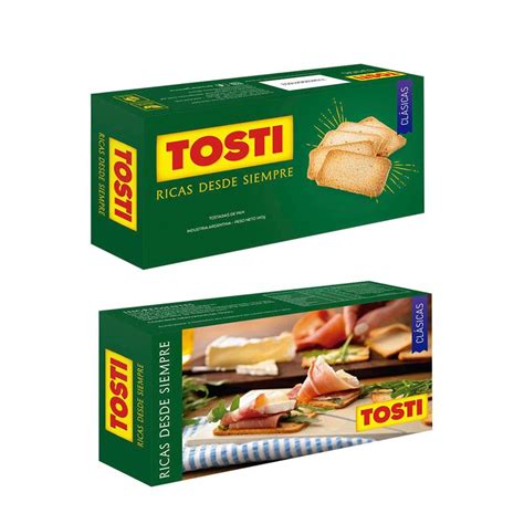 Tostada Tosti Clasica X140gr Jumbo