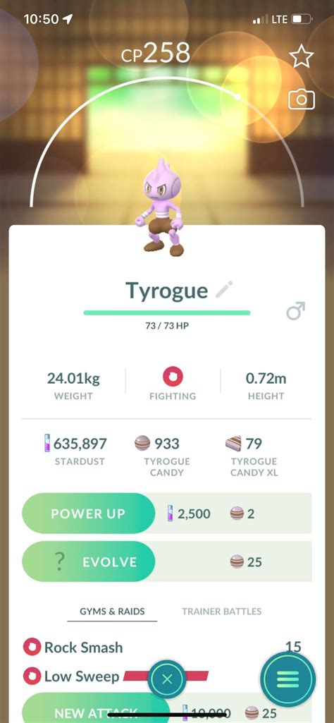 What Dictates Tyrogues Evolution Why Are Some Random When Others Aren