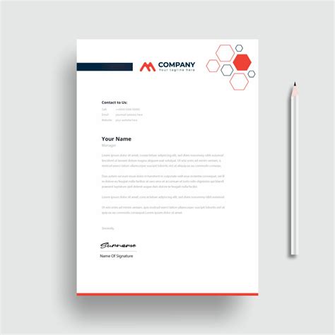 Letterhead Business Corporate Template Design Masterbundles